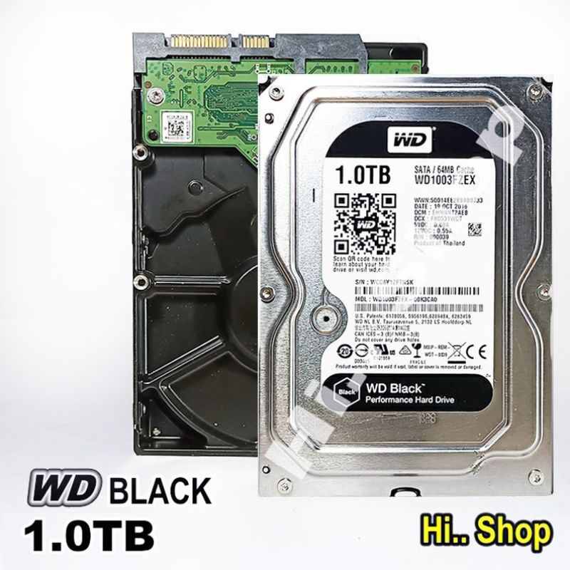 HDD WD 1TB SATA III 7200Rpm (WD1003FZEX) | Shopee Thailand