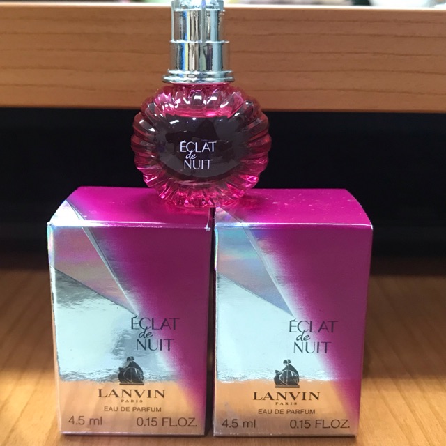 Lanvin Eclat de nuit ชมพูเข้ม 4.5ml. น้ำหอมจิ๋วแท้ | Shopee Thailand