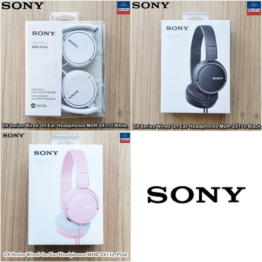 Sony® ZX Series Wired On-Ear Headphones MDR-ZX110 โซนี่ หูฟังแบบครอบหู ...