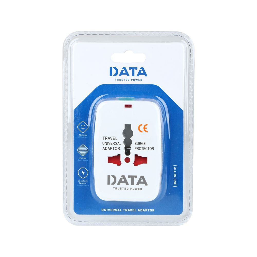 ปลั๊กแปลง UNIVERSAL 2 ขา DATA DP9 ADAPTER UNIVERSAL 2P DATA DP9 ส่งฟรี ...