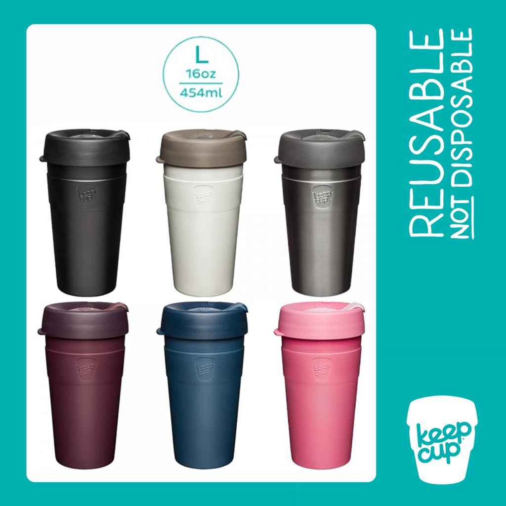 KeepCup THERMAL 16oz แก้วคีพคัป นำเข้าจากออสเตรเลีย รุ่น THERMAL (6สี ...