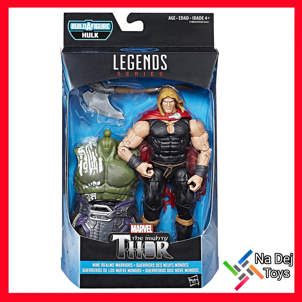 Marvel Legends Thor Nine Realms Warriors 6" figure มาร์เวล เลเจนด์ ธอร์ ...