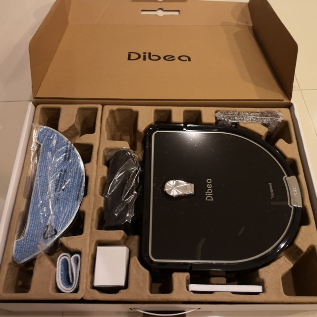 หุ่นยนต์ดูดฝุ่น Dibea D960 | Shopee Thailand