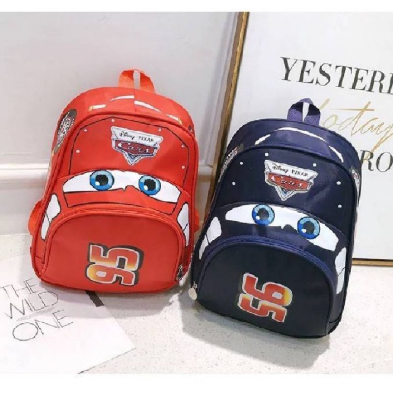 Nf Cars Mcqueen - กระเป๋าเป้เด็ก School Bag กระเป๋าเป้ลายการ์ตูน ...