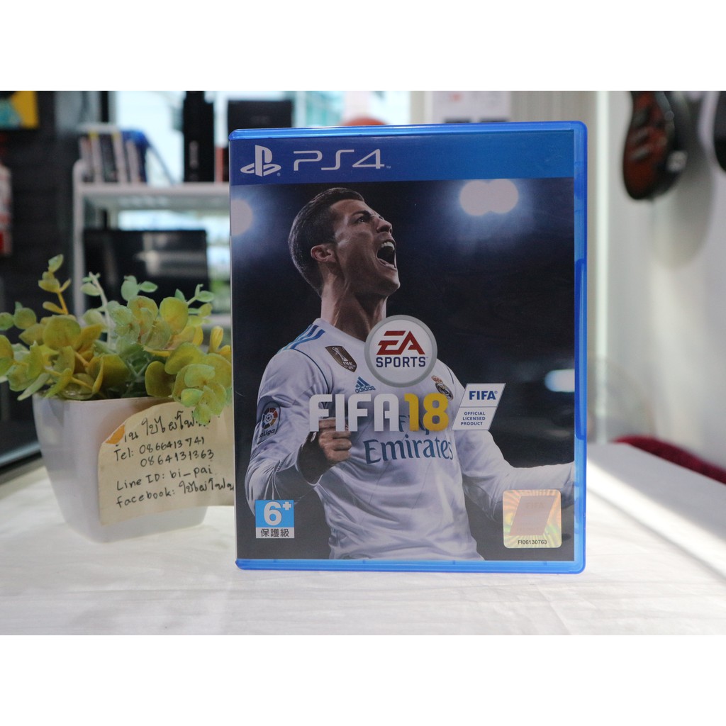 แผ่นเกมส์แท้ PS4 FIFA 2018 | Shopee Thailand