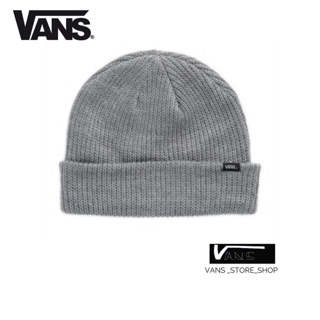 หมวกไหมพรมVANS CORE BASICS BEANIE HEATHER GREY สินค้ามีประกันแท้ | Shopee Thailand