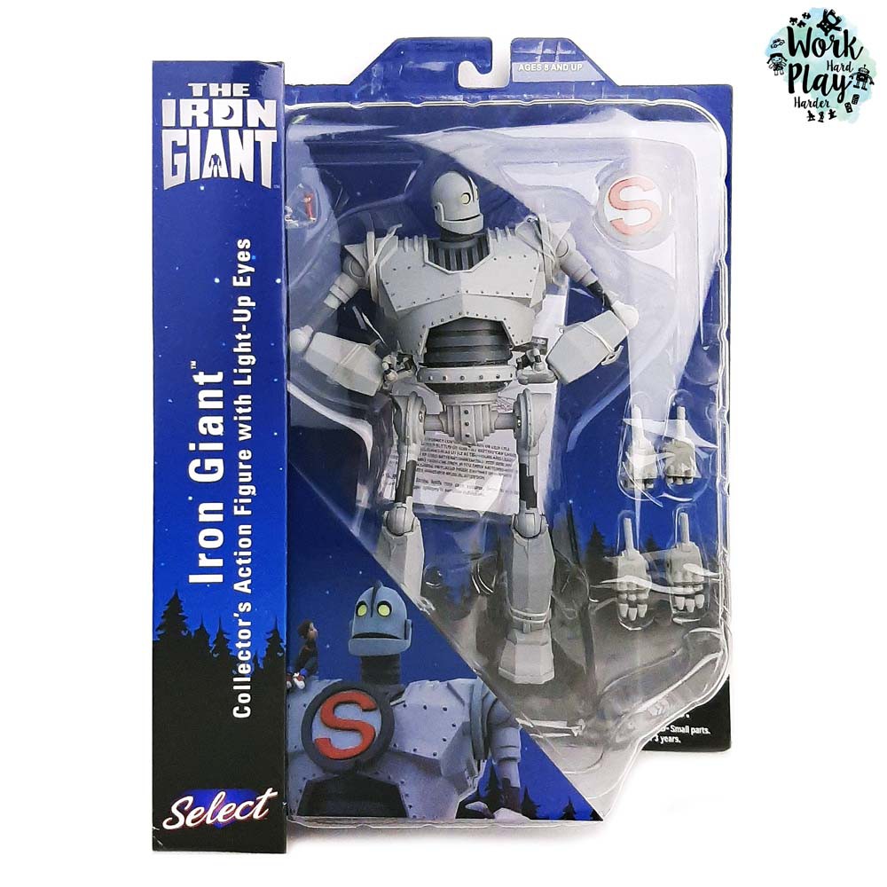 The Iron Giant Iron Giant Collector's Action Figure with Light-Up Eyes ...