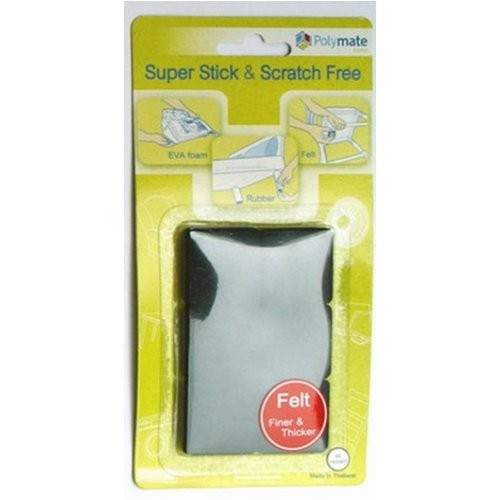 Polymate-แผ่นสักหลาดรองอุปกรณ์สีเหลี่ยม 30x30x3 mm | Shopee Thailand