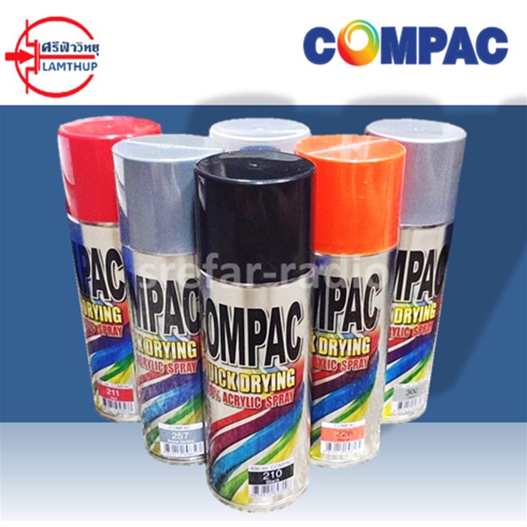 สีสเปรย์ COMPAC 400ml | Shopee Thailand