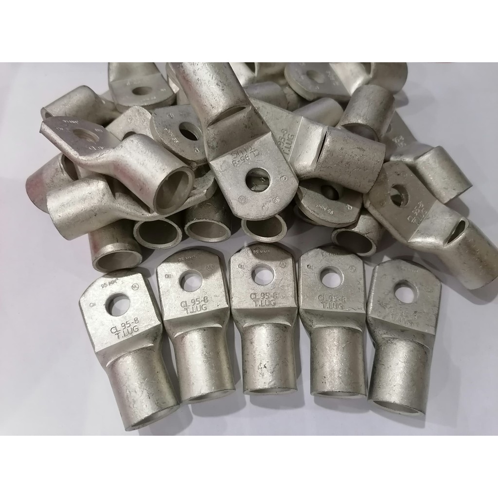 หางปลา CL95 หางปลาหนาทรงยุโรปแบบท่อ ยี่ห้อT-LUG สำหรับสาย 95sq.mm ...