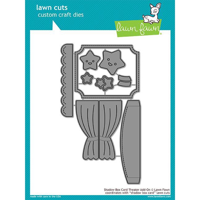 Lawn Fawn : shadow box card theater add-on | Shopee Thailand