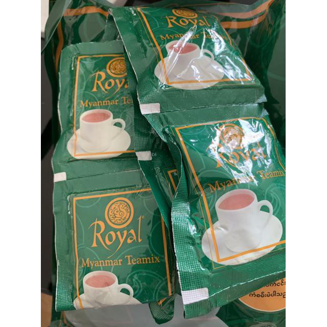 (แบ่งขาย 5ซอง) ชาพม่า ชานมสูตรเข้มข้น Royal Myanmar Tea Mix ชานม ...