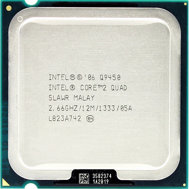 ซีพียู Intel Core 2 Quad Q8300 Q9400 Q9450 Q9500 socket 775 | CPU มือ ...