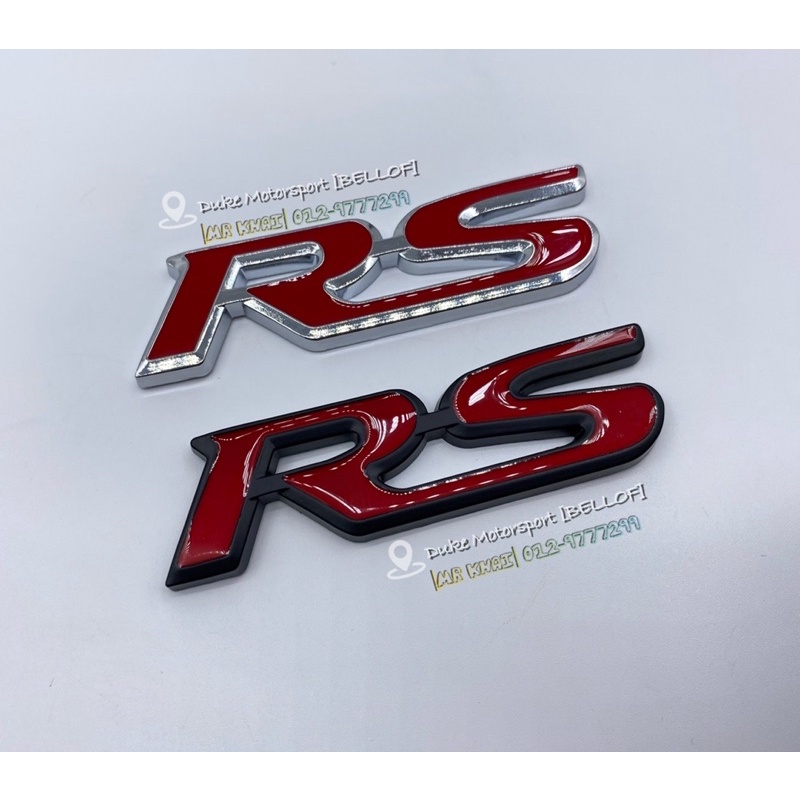 โลโก้สัญลักษณ์ Honda Toyota RS Sport 三维 Steel Vios Yaris Vitz Crown ...