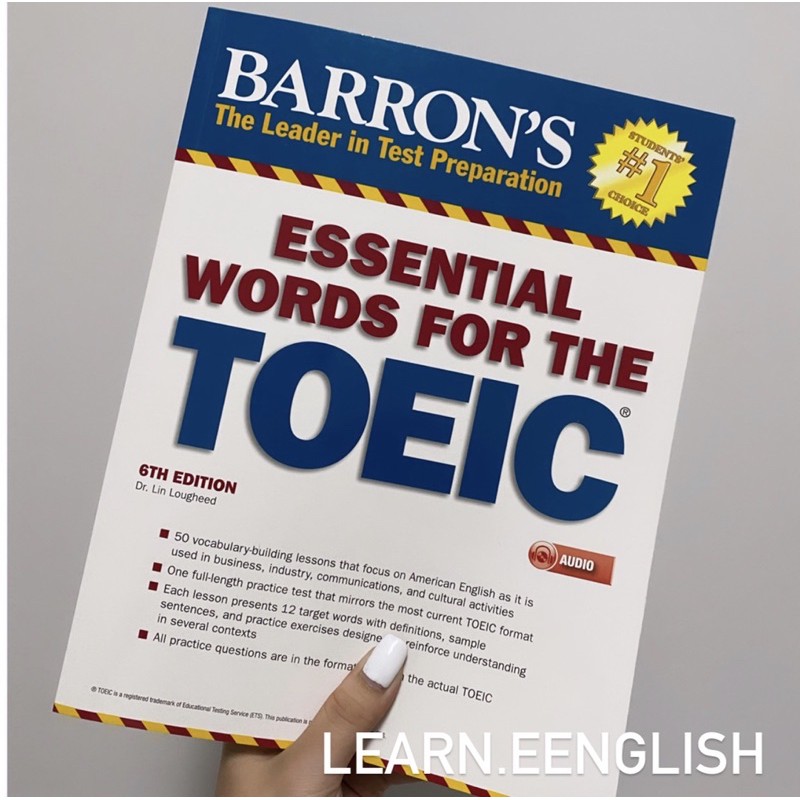 Barron’s : Essential words for Toeic เล่มแท้ มือ1 | Shopee Thailand