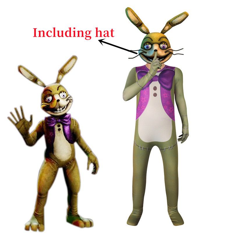 2023 Fancy Halloween Costume for Kids Sundrop FNAF Sun clown Jumpsuit ...