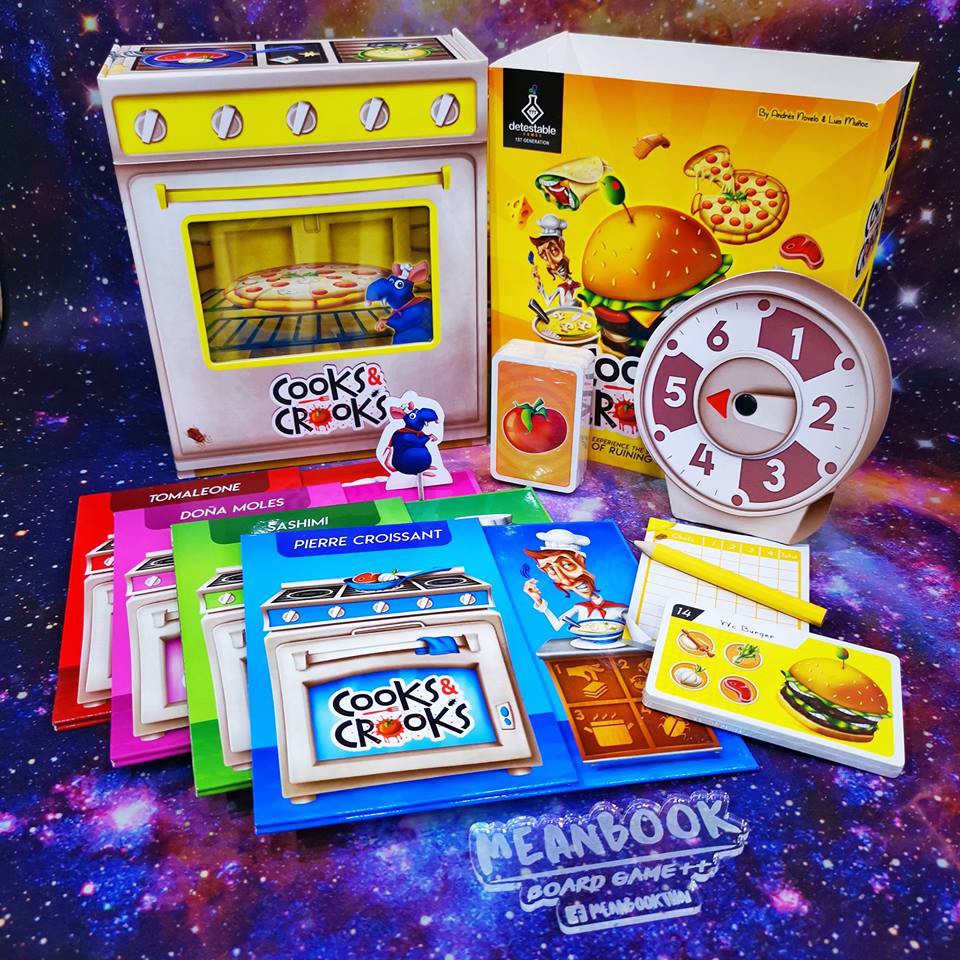 Cooks & Crooks (Kickstarter) Board Game | Shopee Thailand