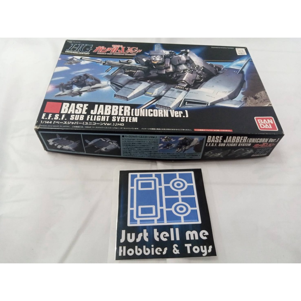 Base jabber (unicorn ver.) HG 1/144 ลิขสิทธิ์แท้จากญี่ปุ่น | Shopee ...