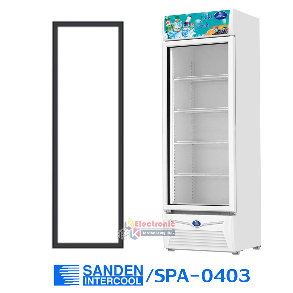 ขอบยางประตูตู้แช่ Sanden Intercool รุ่นSPA-0403 (ตู้แช่ 1 ประตูใหญ่)ของ ...