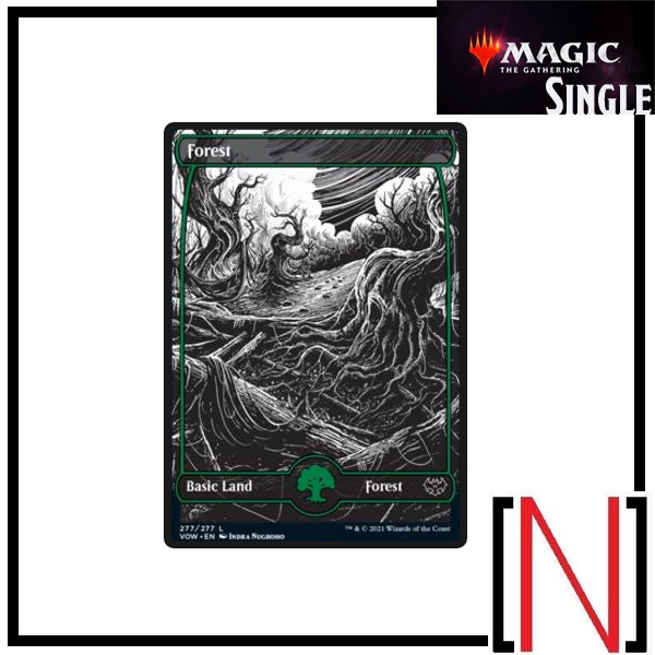 [MTG][Single][VOW] Forest 277 ระดับ Basic Land [ภาษาอังกฤษ] | Shopee ...