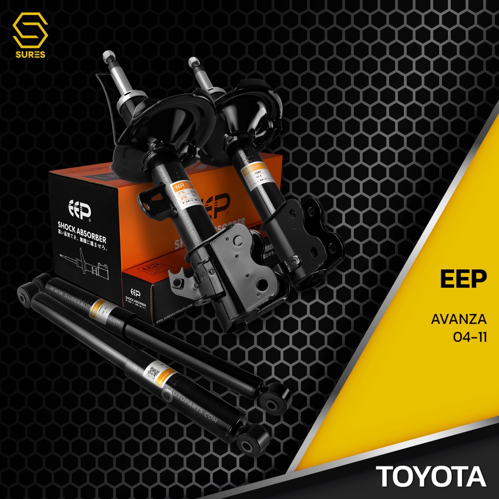 โช๊คอัพ TOYOTA AVANZA 04-11 ตรงรุ่น 333453 / 333454 / 343472 - โช๊ค ...