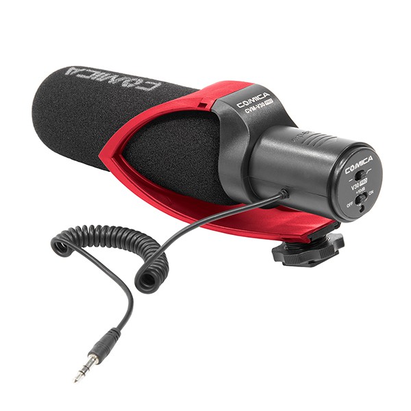 COMICA CVM-V30 PRO R (RED) ไมโครโฟน Shotgun รับเสียงแบบ Directional ...