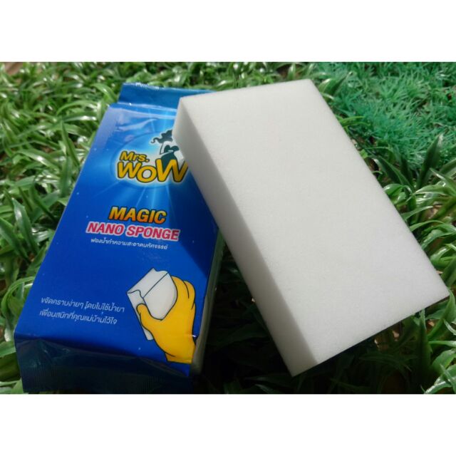 MAGIC NANO SPONGE ฟองน้ำทำความสะอาดมหัศจรรย์ | Shopee Thailand