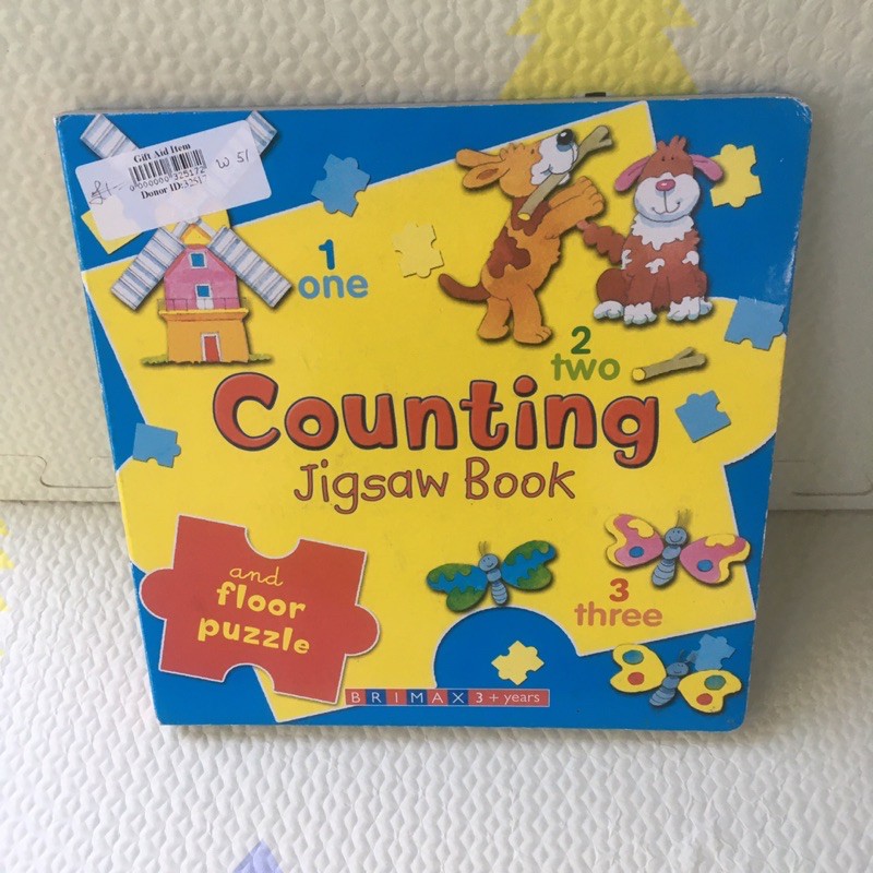 Counting Jigsaw Book and floor puzzle-bj1 | Shopee Thailand