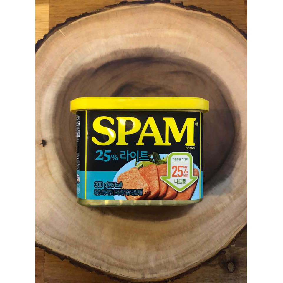 cj spam สูตร light 25% ลดเค็ม แฮมกระป๋อง 340g/300g/200g/80g. แฮมหมูกระป๋อง 스팸마일드 | Shopee Thailand
