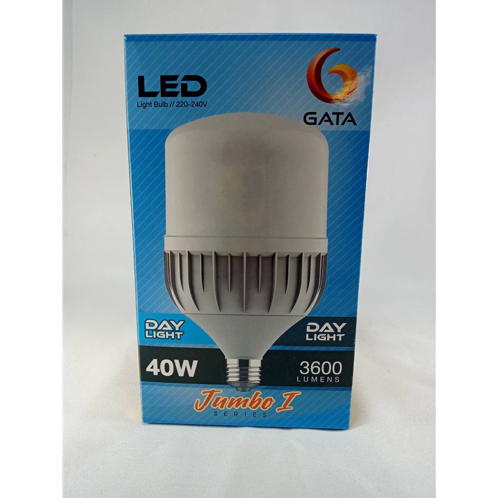 Jumbo I GATAหลอดไฟบั๊บLED40wแสงเดย์รุ่น3600Lumens (046079) | Shopee Thailand