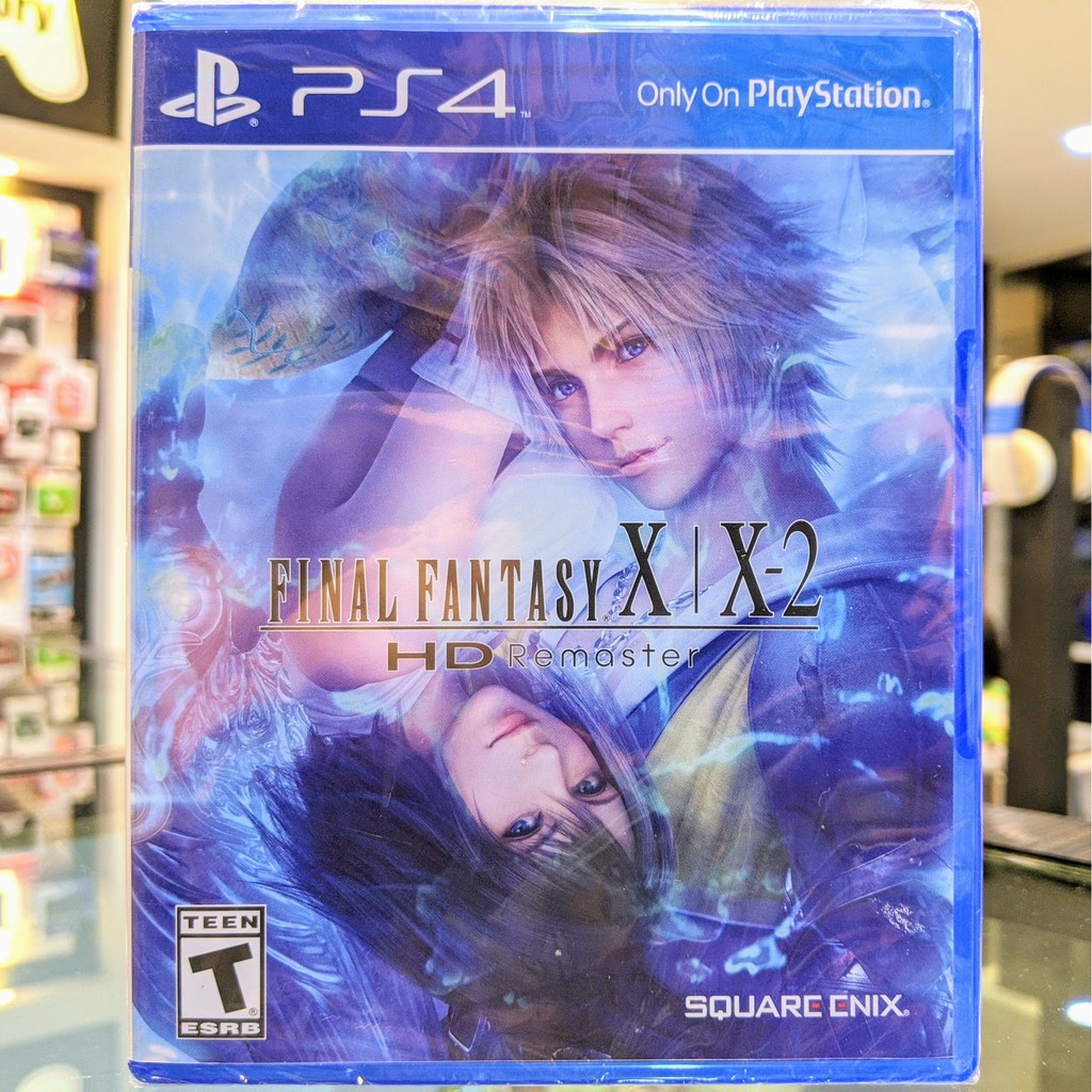 (ภาษาอังกฤษ) มือ1 Final Fantasy X/X-2 HD Remaster แผ่นเกม PS4 แผ่นPS4 ...
