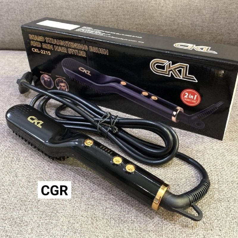 [ ของแท้ มี ม.อ.ก. ] หวีไฟฟ้า CKL-2215 หวีตรงปรับปรับอุณหภูมิควบคุมความ ...