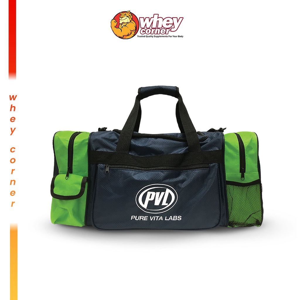 PVL GYM BAG - Navy Blue Color. กระเป๋าใบใหญ่ กระเป๋ายิม | Shopee Thailand
