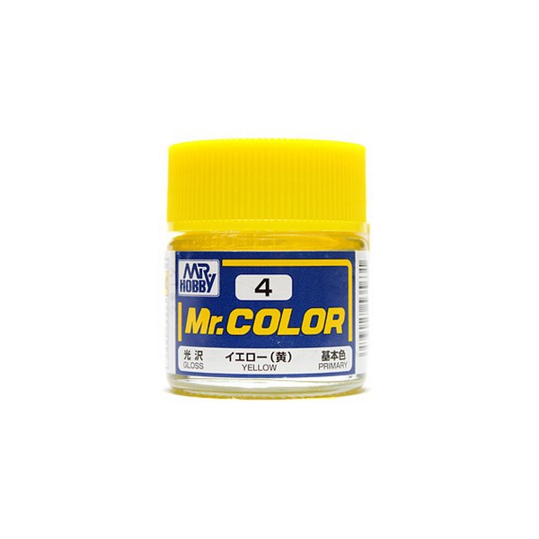 Mr.Hobby Mr.Color C4 Yellow (10ml) 4973028535631 (สี) | Shopee Thailand