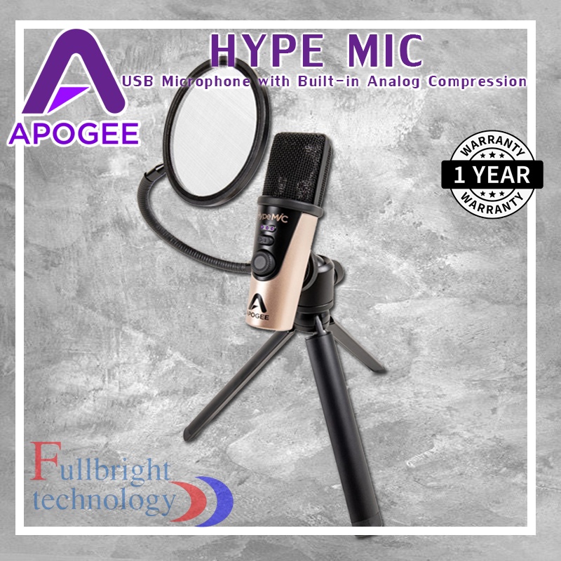 Apogee HYPE MIC : USB Miccrophone with Studio Quality Analog Compression รับประกันศูนย์ไทย 1 ปี ...
