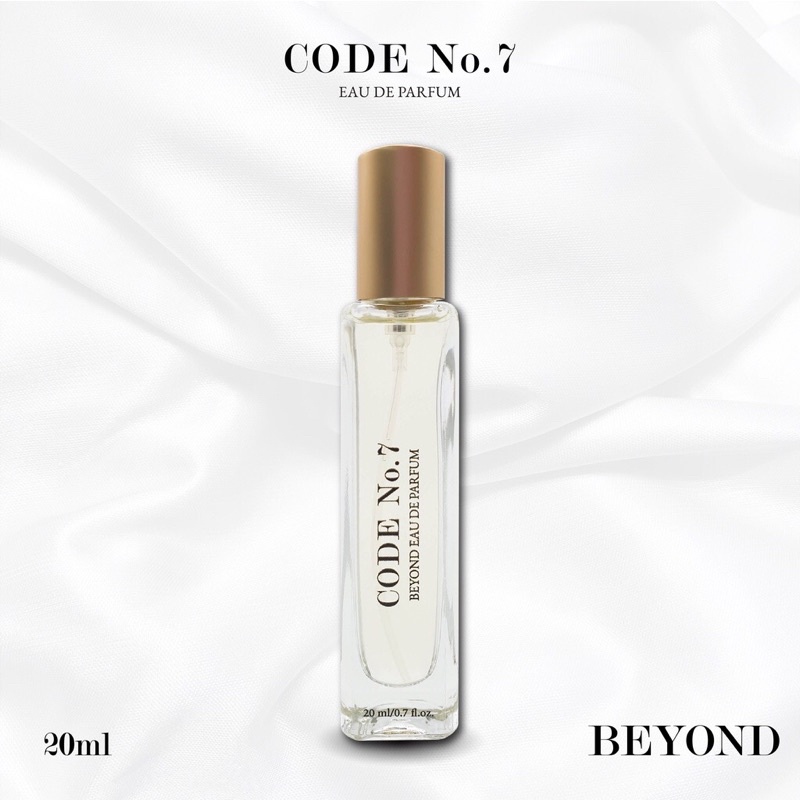 Code No.7 น้ำหอม Eau De Parfum (EDP) กลิ่น Beyond ขนาด 20 ml. Beyond : เนี้ยบ เรียบหรู สง่า ...