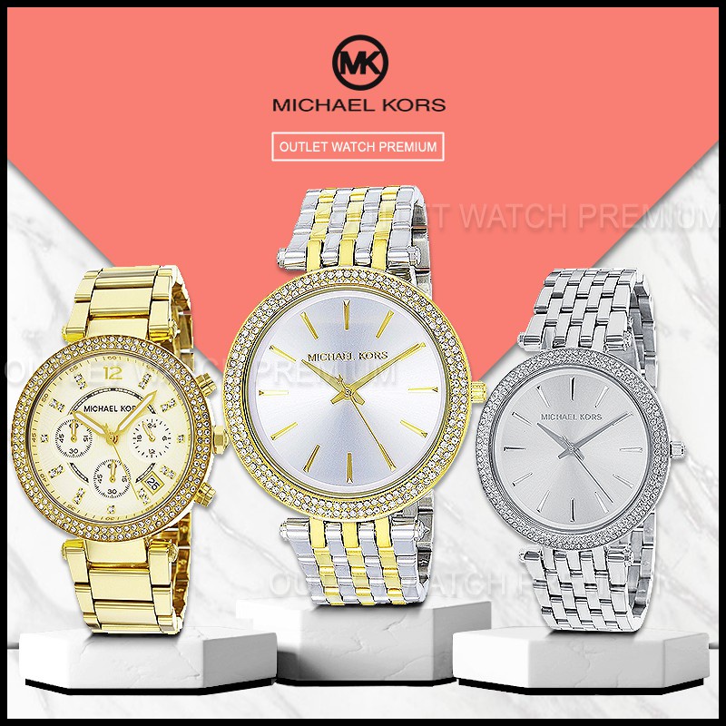 ao MICHAEL KORS ของแท้100% MK3337 MK5354 MK3190 MK3215 นาฬิกาแบรนด์เนม ...