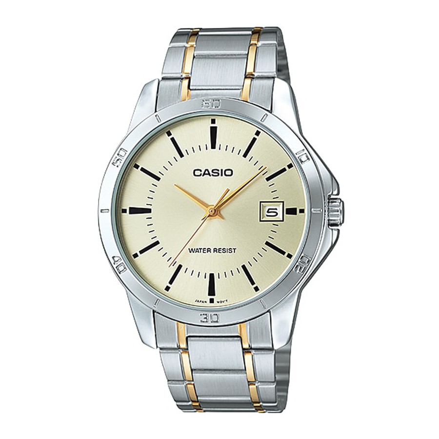 Casio Standard นาฬิกาข้อมือผู้ชาย สายสแตนเลส รุ่น MTP-V004,MTP-V004SG ...