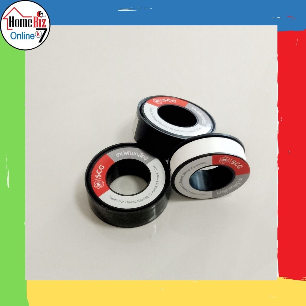 เทปพันเกลียว ตราช้าง(SCG) Tapes For Thread Sealing | Shopee Thailand