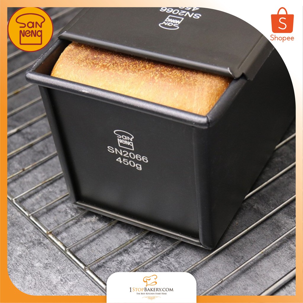 San neng SN2066 450g. Nonstick Loaf Pan Low Sugar / พิมพ์อบขนมปัง 450 ...