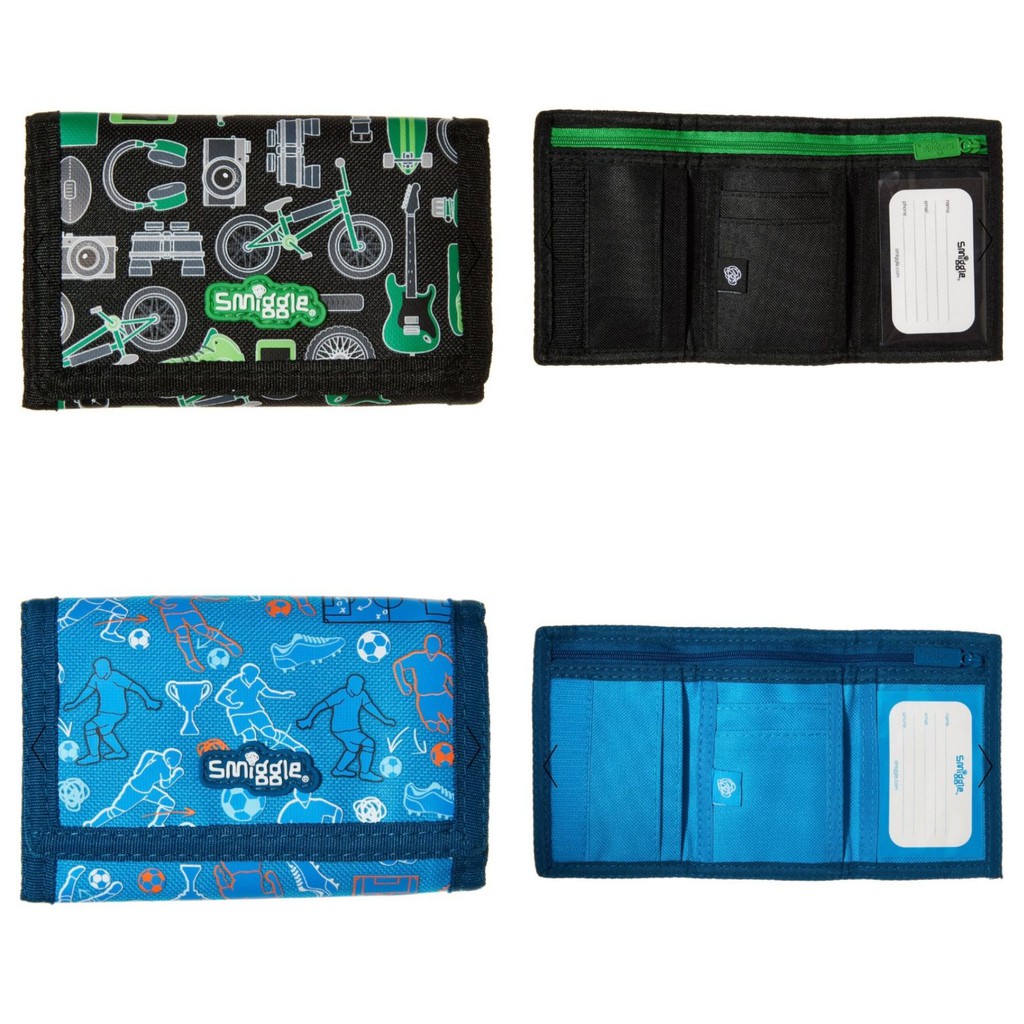 พร้อมส่ง ของแท้จากออสเตรเลีย Smiggle Wallet กระเป๋าสตางค์แบบพับ 3 ชั้น ...