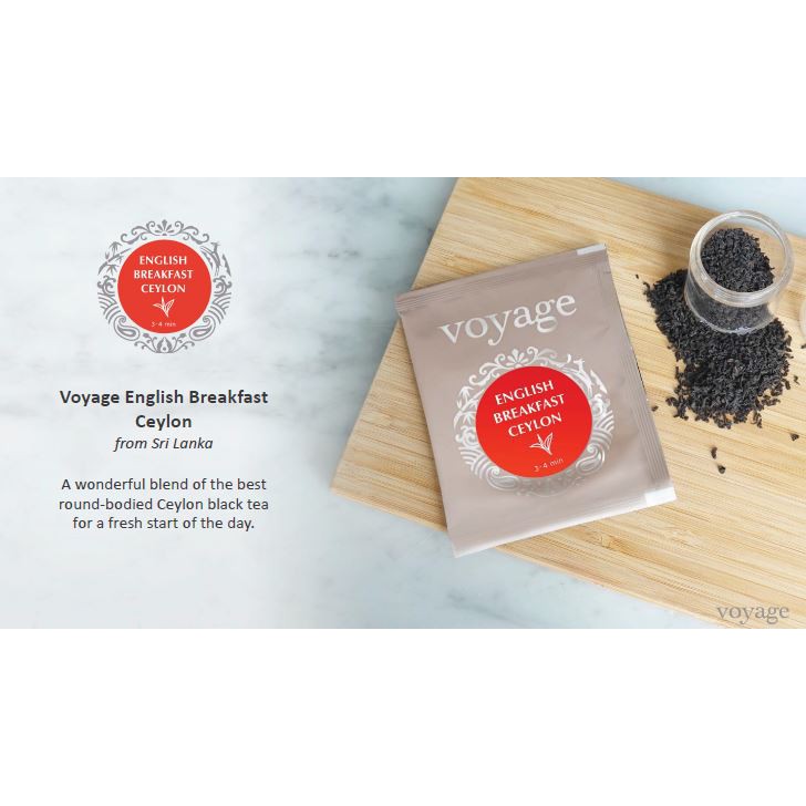 ชา โวยาจ พีระมิด Voyage Tea Pyramid with String & Tag 1 กล่อง 30 ซอง ...