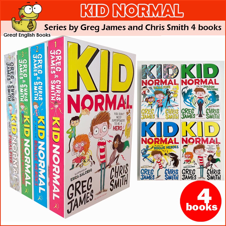 พร้อมส่ง หนังสือเด็กภาษาอังกฤษ Kid Normal Series by Greg James and ...