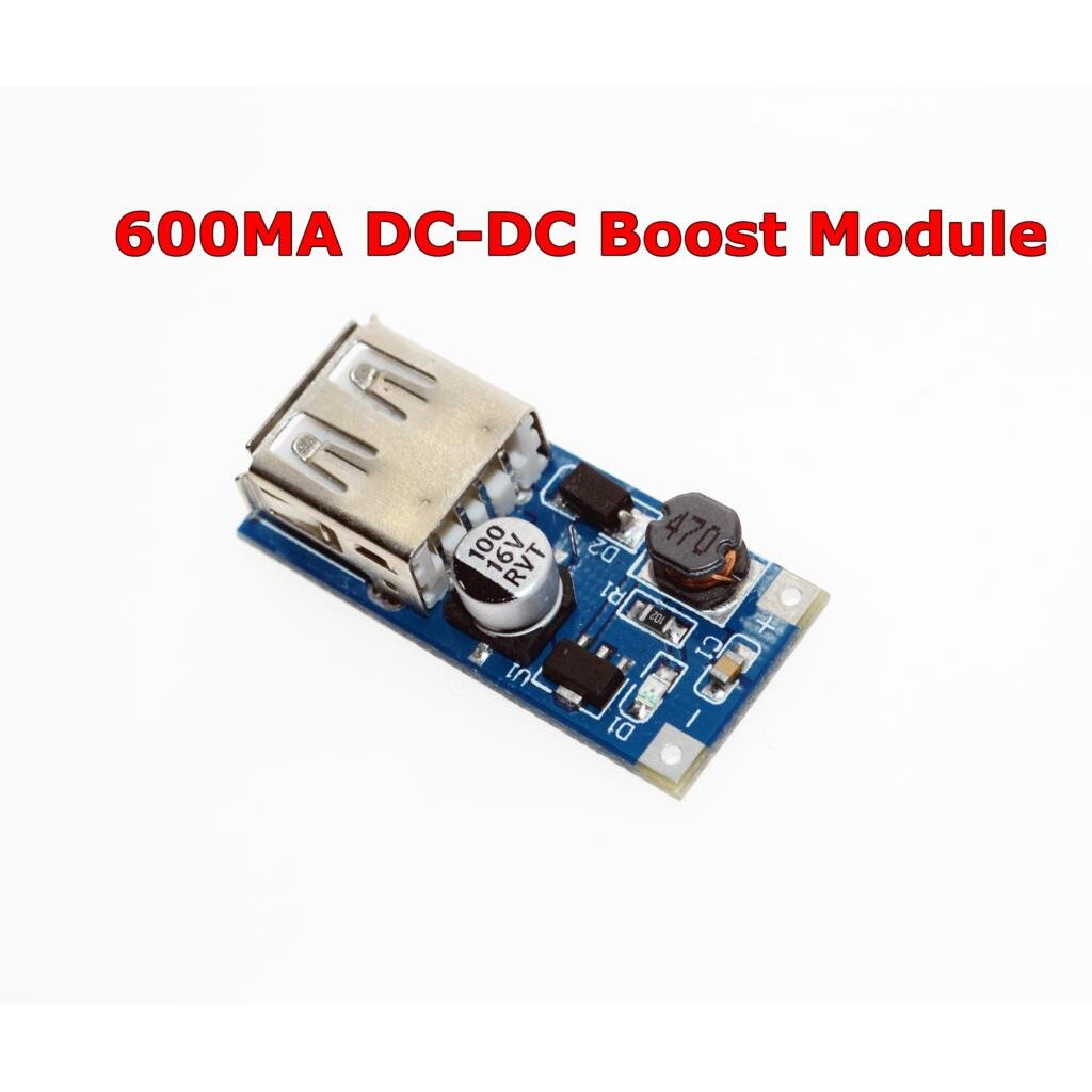 DC-DC USB Output charger step up Power Boost Module 0.9V ~ 5V to 5V ...
