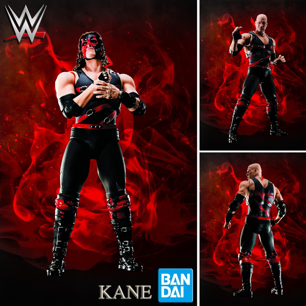 งานแท้ S.H.Figuarts BANDAI บันได WWE Superstar Series Kane เคน Model ...