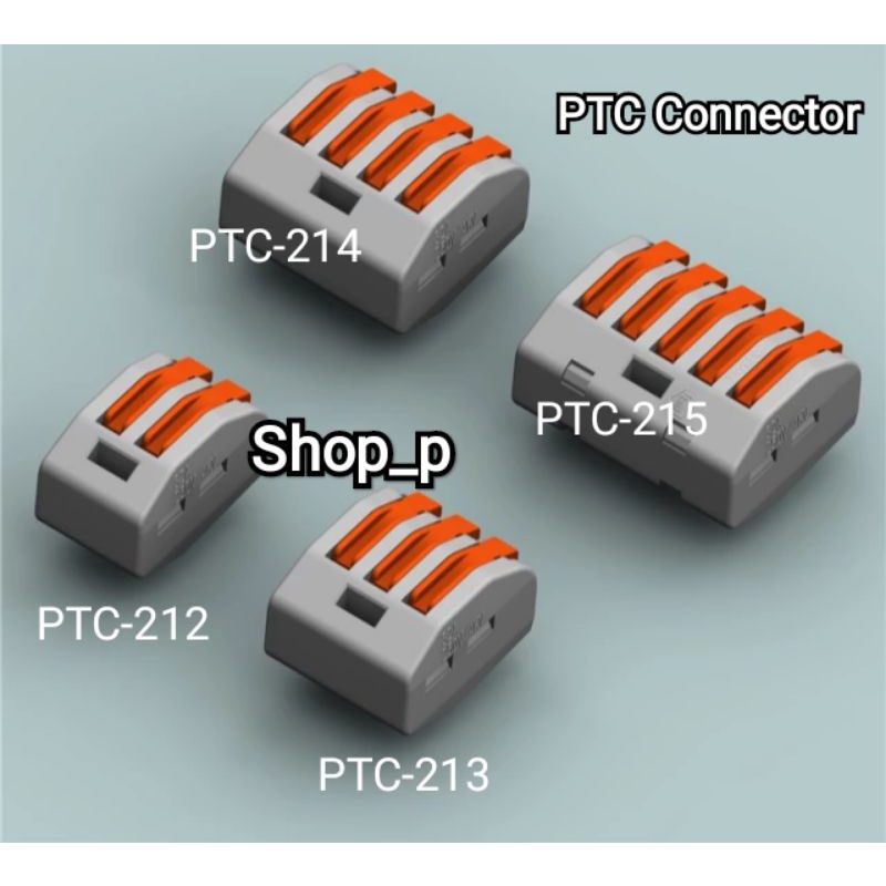 ขั้วต่อเข้าสายไฟ เทอร์มินอลต่อสาย Terminal PCT Connector(1ชิ้น ...