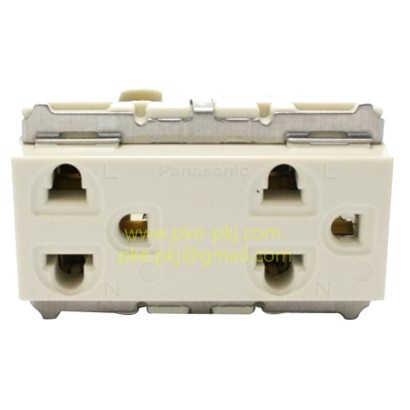 PANASONIC WEG15929 WNG15923-7 ปลั๊กกราวน์คู่ 3ขา แบน มีกราวน์ | Shopee ...