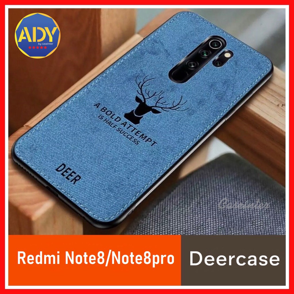 พร้อมส่ง !! Deer Case Redmi Note8 / Note 8pro เคสขอบนิ่ม หลังลายผ้า กันน้ำ เคสกันกระแทก | Shopee ...
