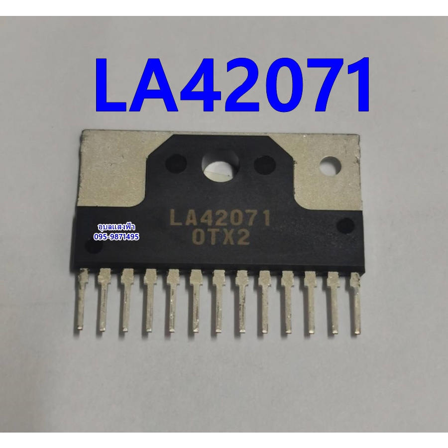 LA42031,LA42032,LA42071,LA42072,LA42102,LA42105,LA42210,LA76818A Monaural Power Amplifier Audio ...