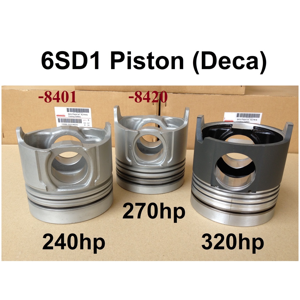 ลูกสูบ 6SD1 Deca ทั้ง240แรง 270แรง 320แรง และ 360แรง | Shopee Thailand